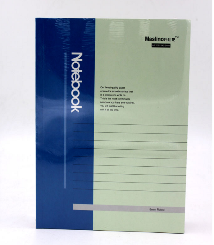 万仕龙（Maslino）A540 A5软面抄 胶装笔记本软抄本记事本日记本 206*145.5mm 40页 颜色随机_政府企业电子采购平台