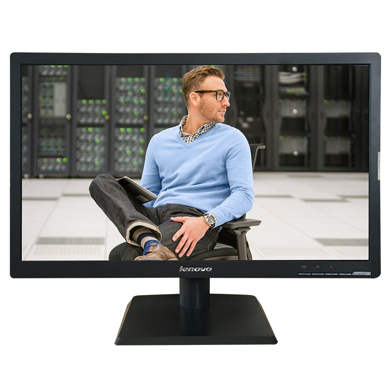 联想（Lenovo）扬天LS2014WA/WD 19.5英寸LED背光液晶电脑显示器 黑色（LS2014wA,LS2014wD随机发）_显示器 ...