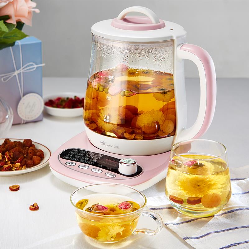 小熊（Bear）YSH-B15R1 养生壶 多功能玻璃电水壶1.5L_养生煲养生壶_厨房电器_办公家电_一线达通-阳光采购、正品保障、惠到实处 ...