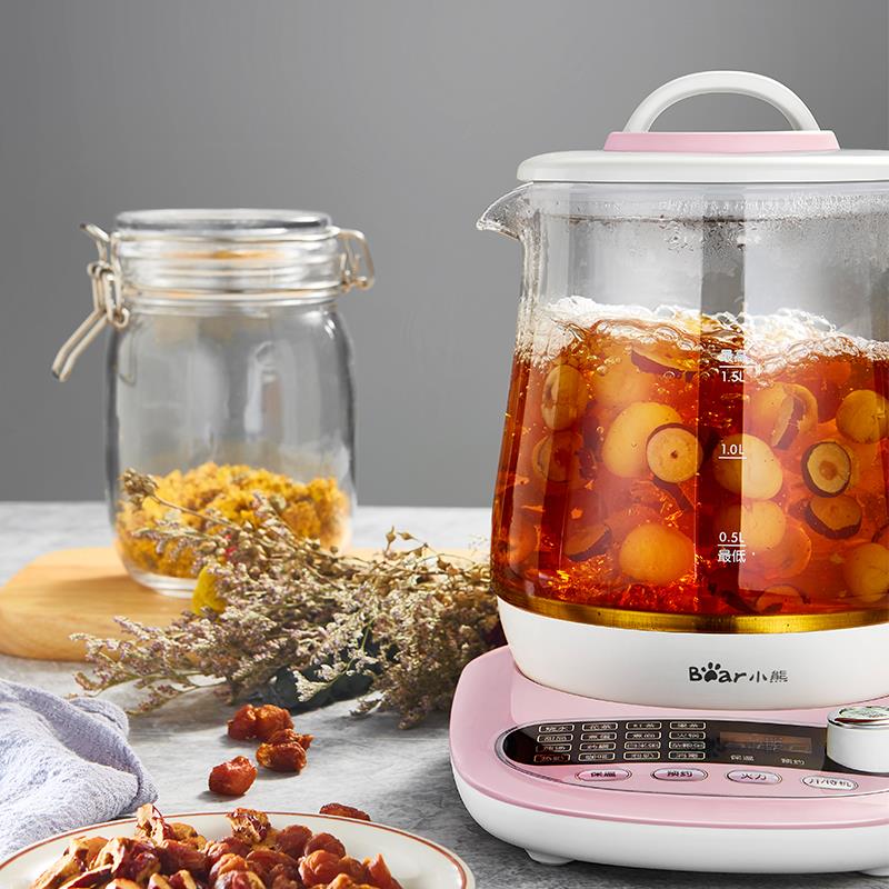小熊（Bear）YSH-B15R1 养生壶 多功能玻璃电水壶1.5L_养生煲养生壶_厨房电器_办公家电_一线达通-阳光采购、正品保障、惠到实处 ...