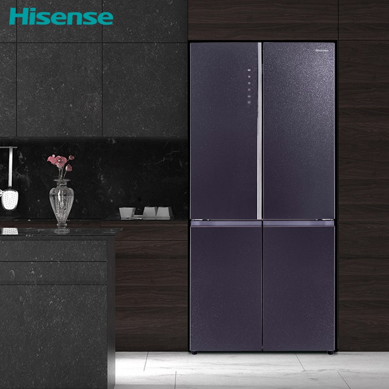海信（Hisense）BCD-555WTDGVBPIV 555升四门十字对开门冰箱 真空保鲜全领域净化 变频无霜_电冰箱_制冷电器_生活电器_四川政采_一线达通-阳光采购、正品保障、惠到实处、专业售后