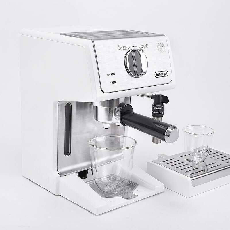 德龙（Delonghi）ECP35.31 咖啡机 意式浓缩 家用半自动 15Bar泵压式白色_咖啡机_厨房电器_办公家电_一线达通-阳光采购、正品保障、惠到实处、专业售后